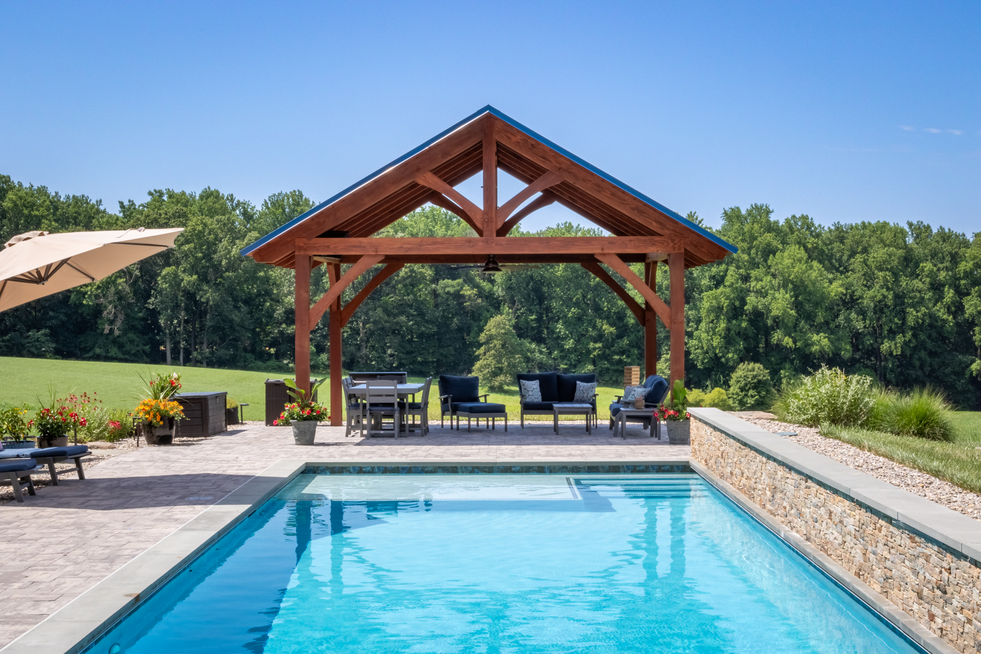 Kingston Timber Frame Pavilions for New England