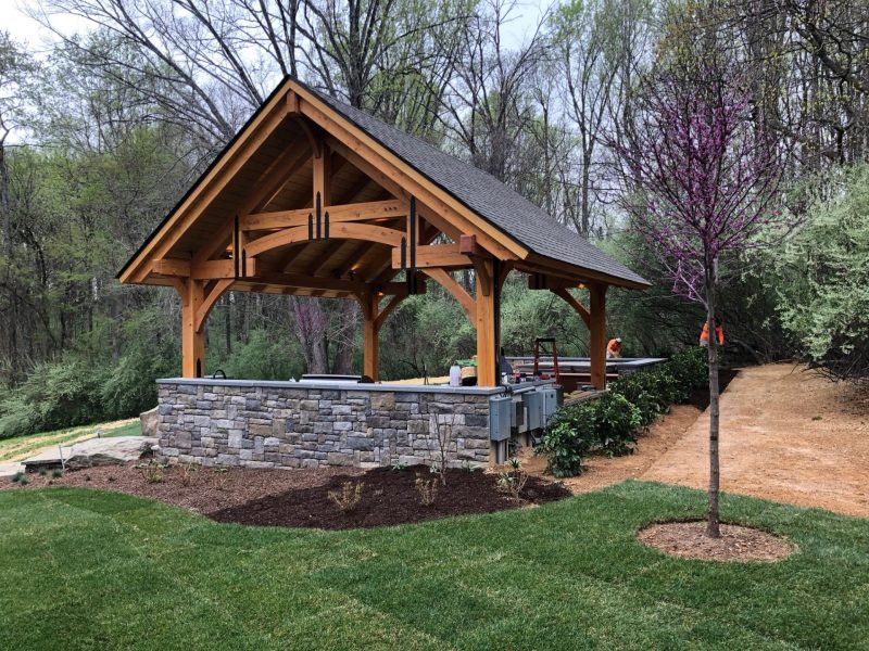 Timber Frame Pavilions | Grand Teton Series | New England Built