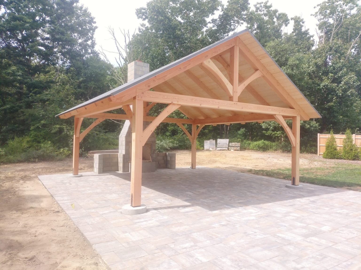 Kingston Timber Frame Pavilions for New England