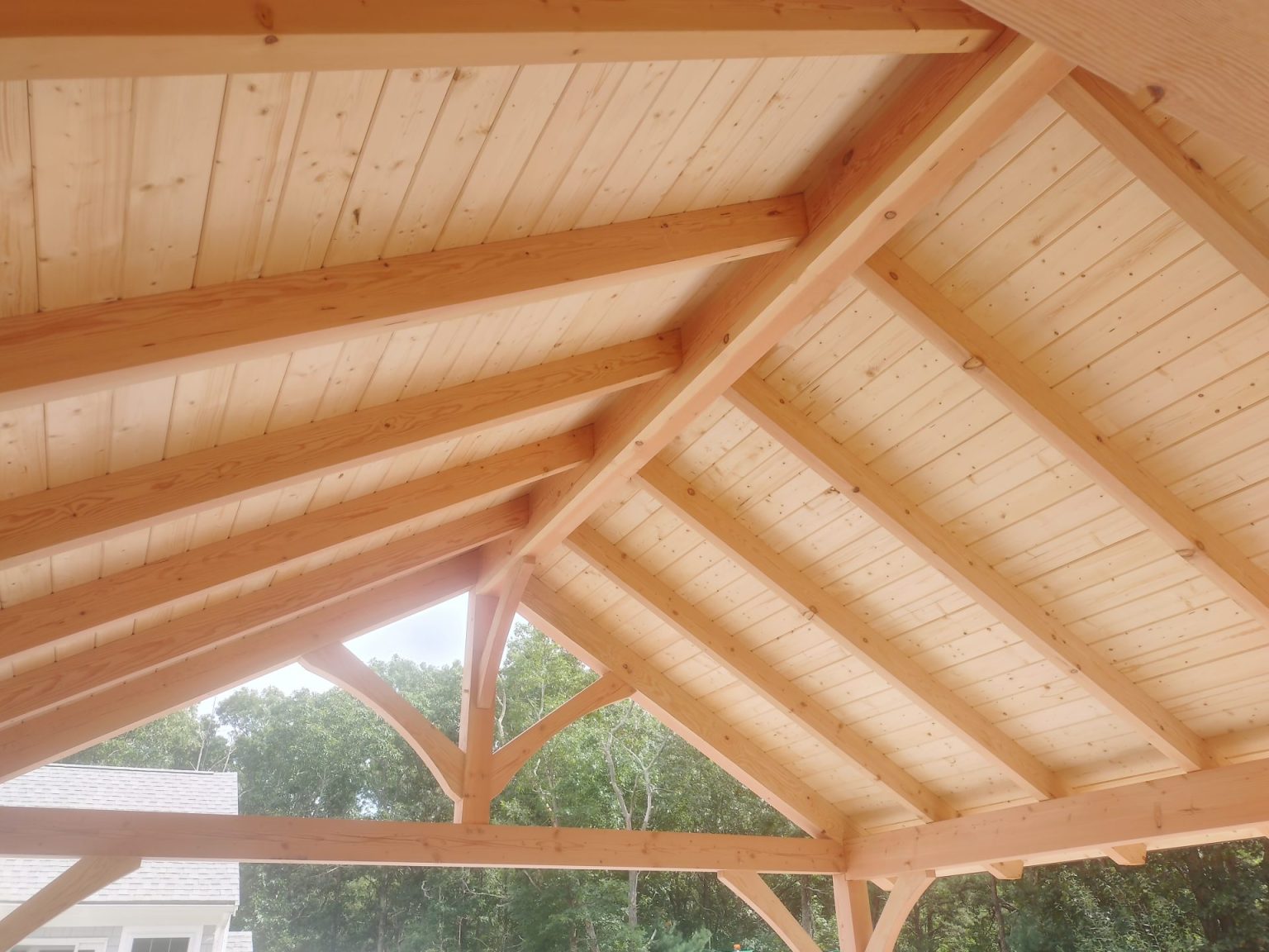 Kingston Timber Frame Pavilions for New England