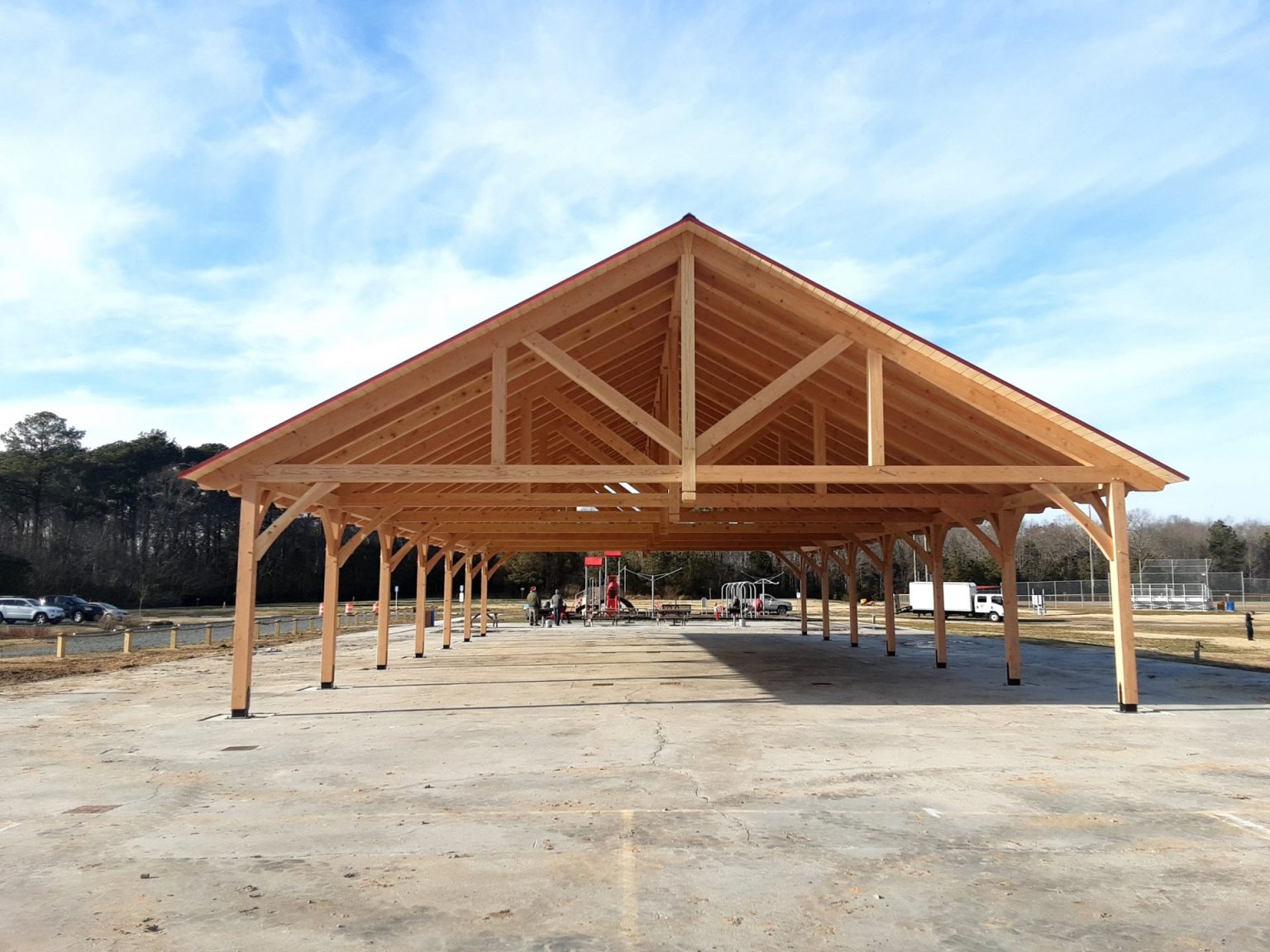 Kingston Timber Frame Pavilions for New England