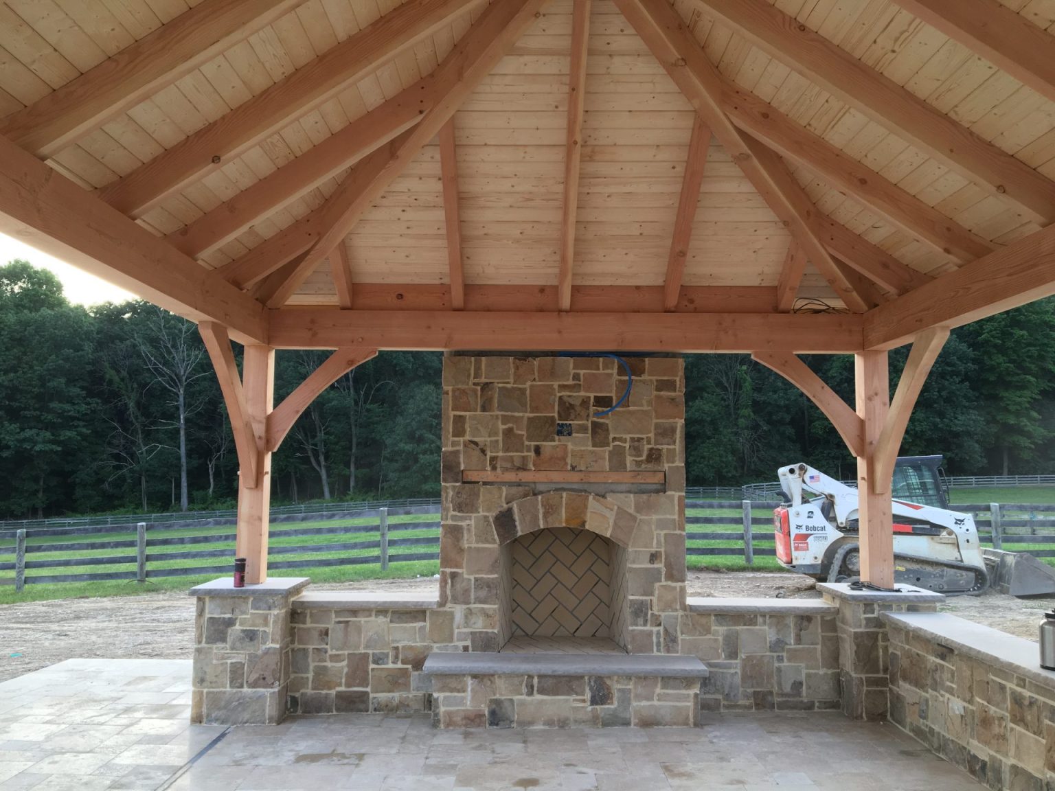Kingston Timber Frame Pavilions for New England